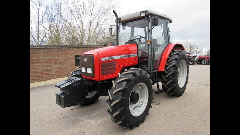 Massey Ferguson MF 4345, MF 4355, MF 4360, MF4365, MF4370 Tractor Shop ...