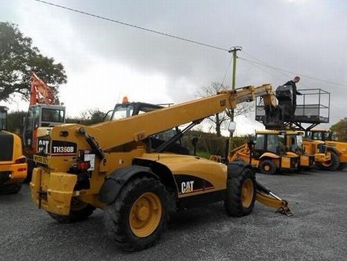 Caterpillar Cat TH360B Telehandler Operation and Maintenance Manual DO ...