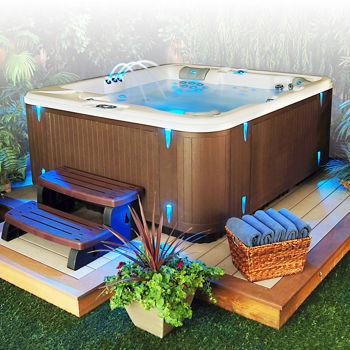 Divine Hot Tubs™ DL-420 Deluxe 65-Jet, 4-Person Spa - Reliable-Store