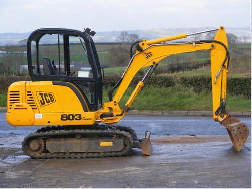 JCB 802.7PLUS 802.7SUPER 803PLUS 803SUPER 804PLUS 804SUPER Mini Excava ...