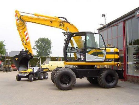 Jcb Js200w Wheeled Excavator Service Repair Workshop Manual Instant Do ...