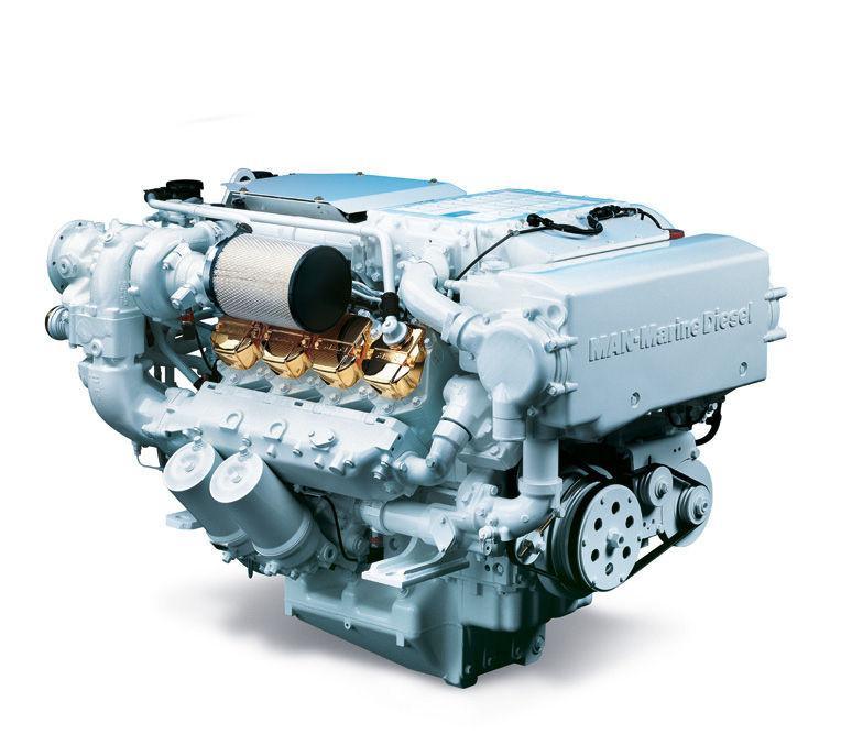 MAN Marine Diesel Engine V8-900,V10-1100,V12-1360,V12-1550,V12-1224*Fa ...